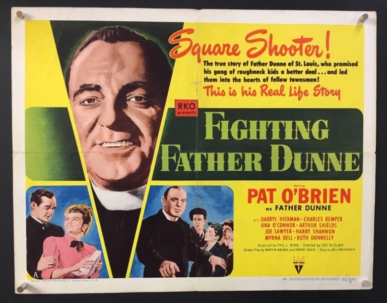 Fighting Father Dunne (1948) – Original Half Sheet Movie Poster ...