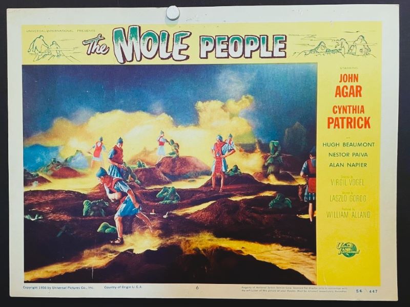 The Mole People (1956) – Original Lobby Card Movie Poster – Hollywood ...