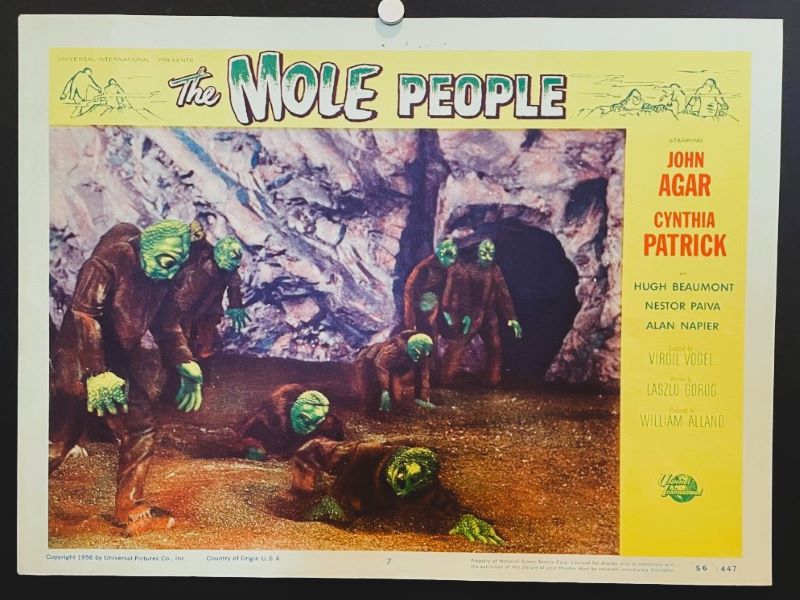 The Mole People (1956) – Original Lobby Card Movie Poster – Hollywood ...