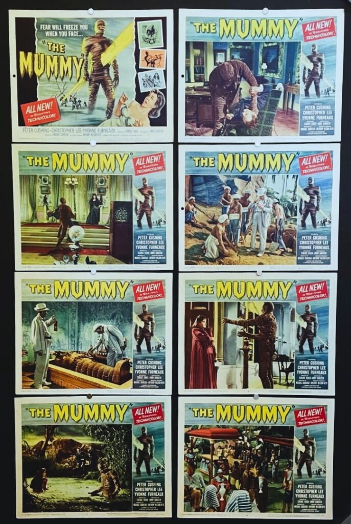 The Mummy (1959) – Original Lobby Card Set Movie Poster - Hollywood ...