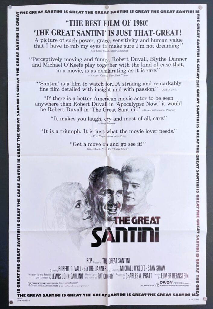 The Great Santini (1979) – Original One Sheet Movie Poster - Hollywood Movie Posters