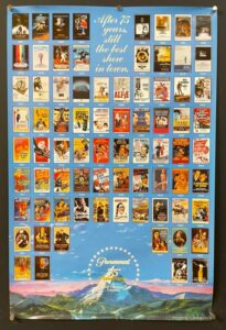 Paramount 75th Anniversary (1987) – Original Movie Poster - Hollywood ...