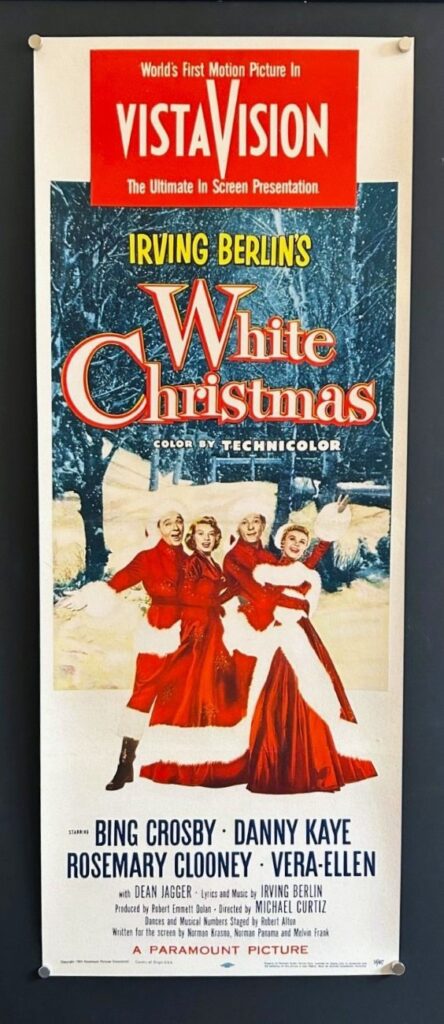 White Christmas (1954) – Original Insert Movie Poster - Hollywood Movie ...